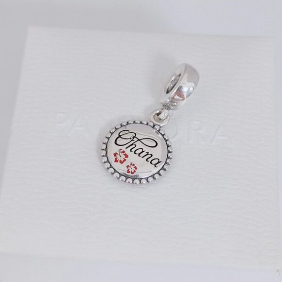 Pandora | Jewelry | Pandora Ohana Pink Hibiscus Flower Hawaii Exclusive ...